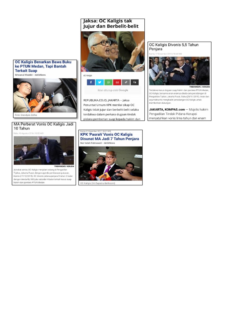 Oc Kaligis | PDF