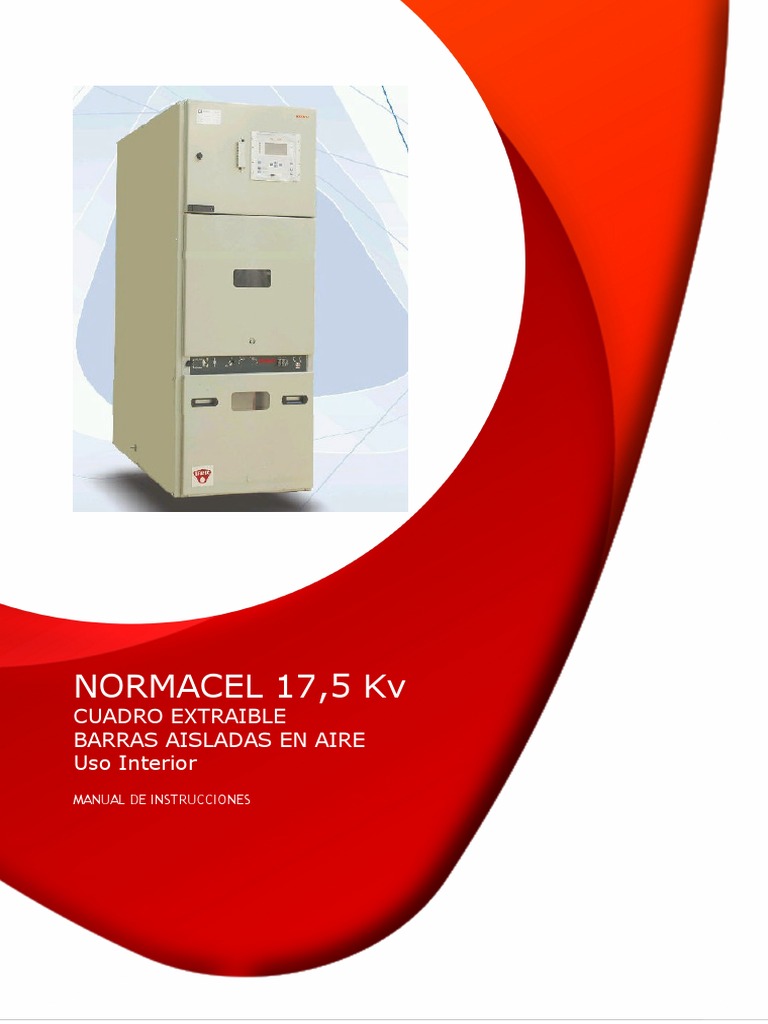 Manual Normacel 17.5 kV: Instalación y Mantenimiento | PDF | Tornillo ...