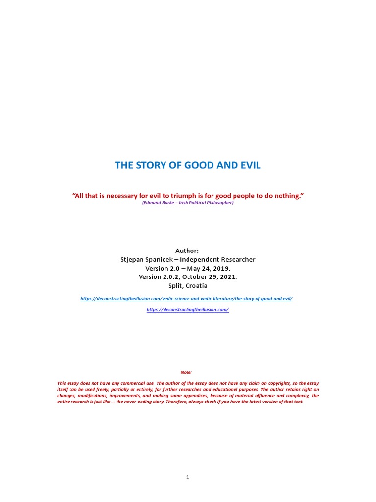 THE STORY OF GOOD AND EVIL - Version 2-0-2 | PDF | Devi | Kali