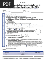 Mississippi Aphasia Screening Test (ESPAÑOL) | PDF
