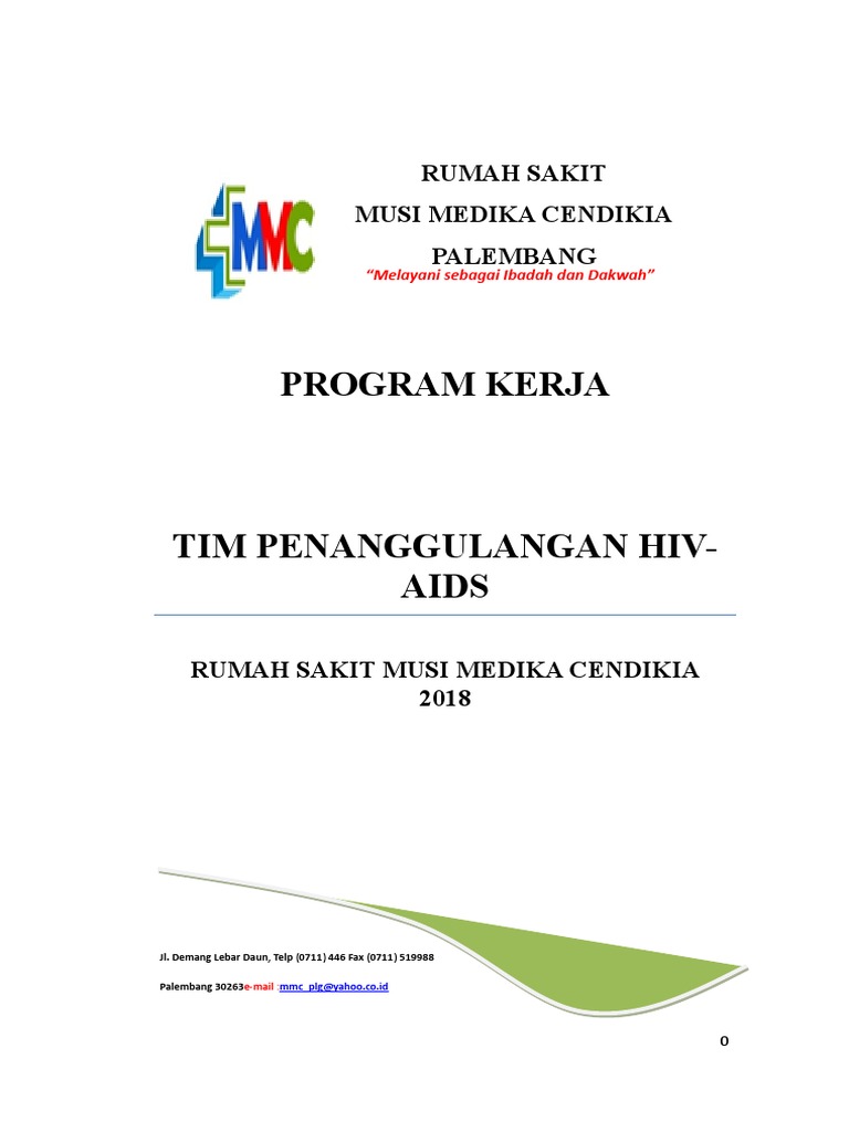 Program Kerja Tim HIV | PDF
