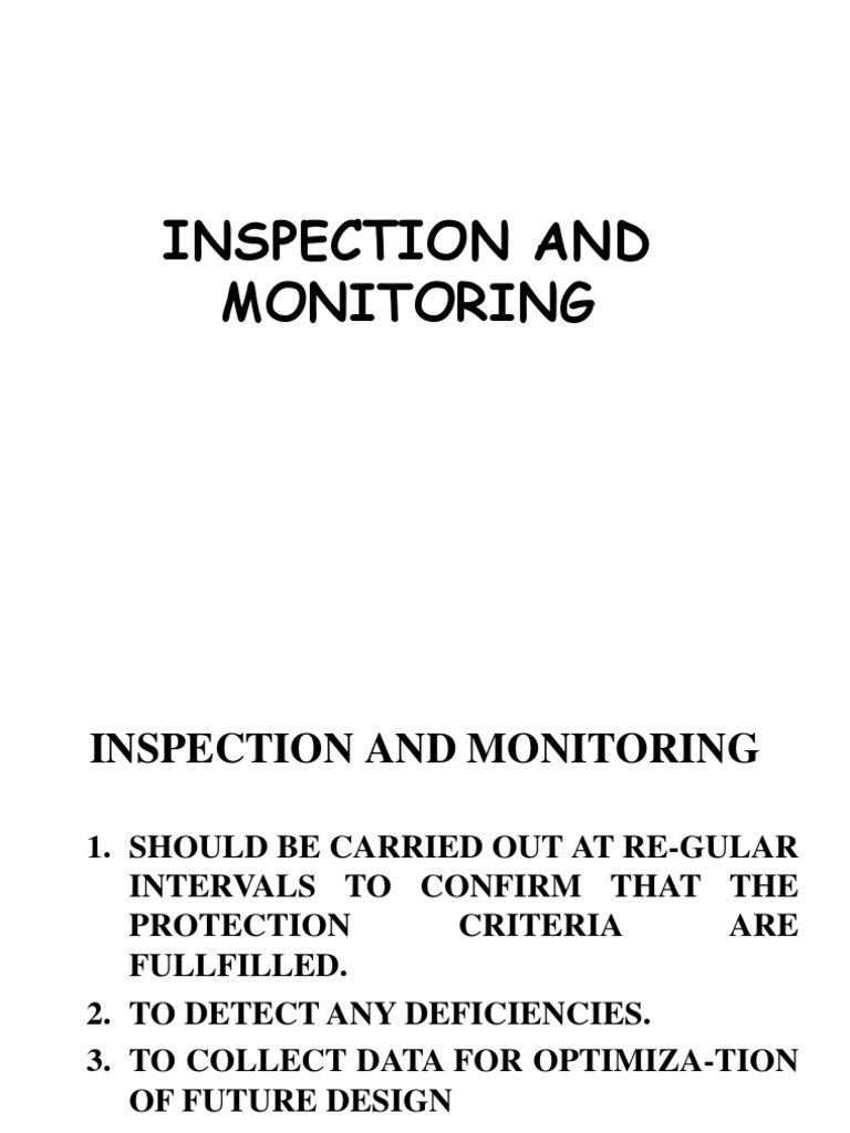 Cathodic Protection Monitoring | PDF