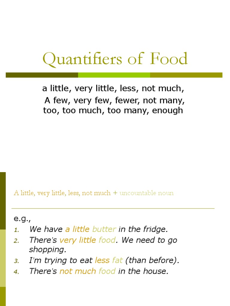 1 Quantifiers of | PDF | Noun | Plural