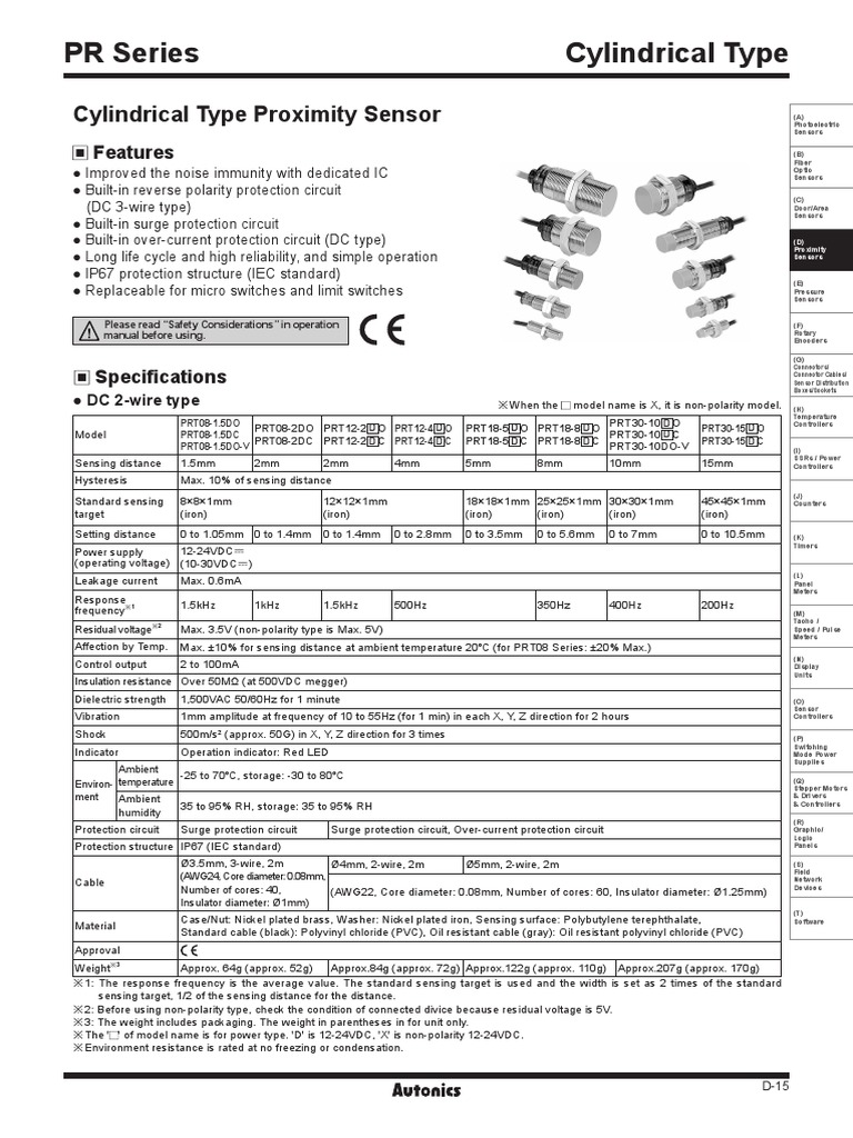 PR12 4DP | PDF | Insulator (Electricity) | Power Supply