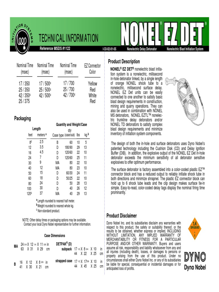 Nonel EzDet | PDF | Implied Warranty | Nature