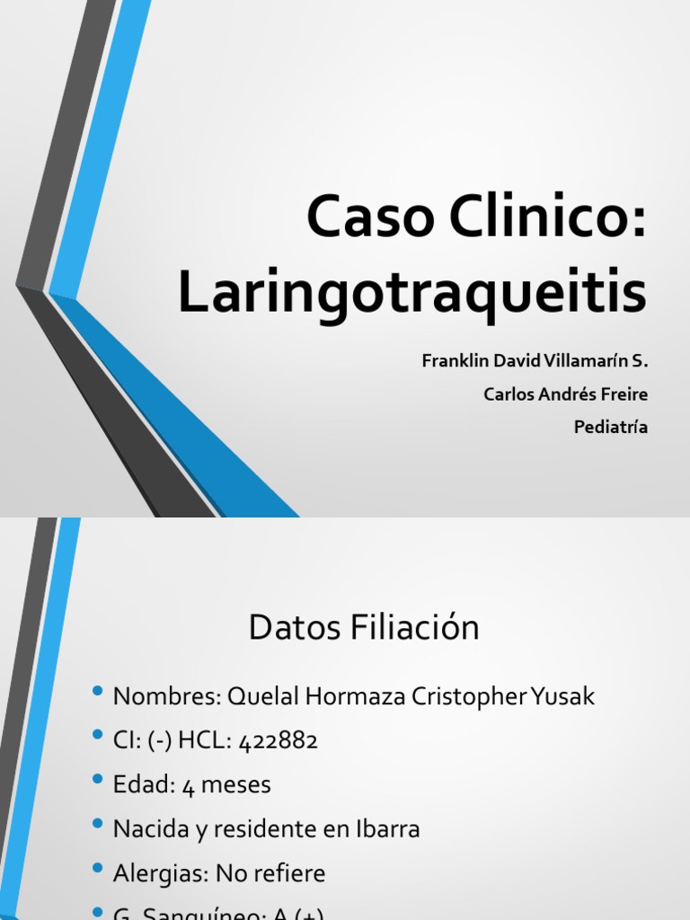 Croup | PDF | Neumología | Enfermedades respiratorias