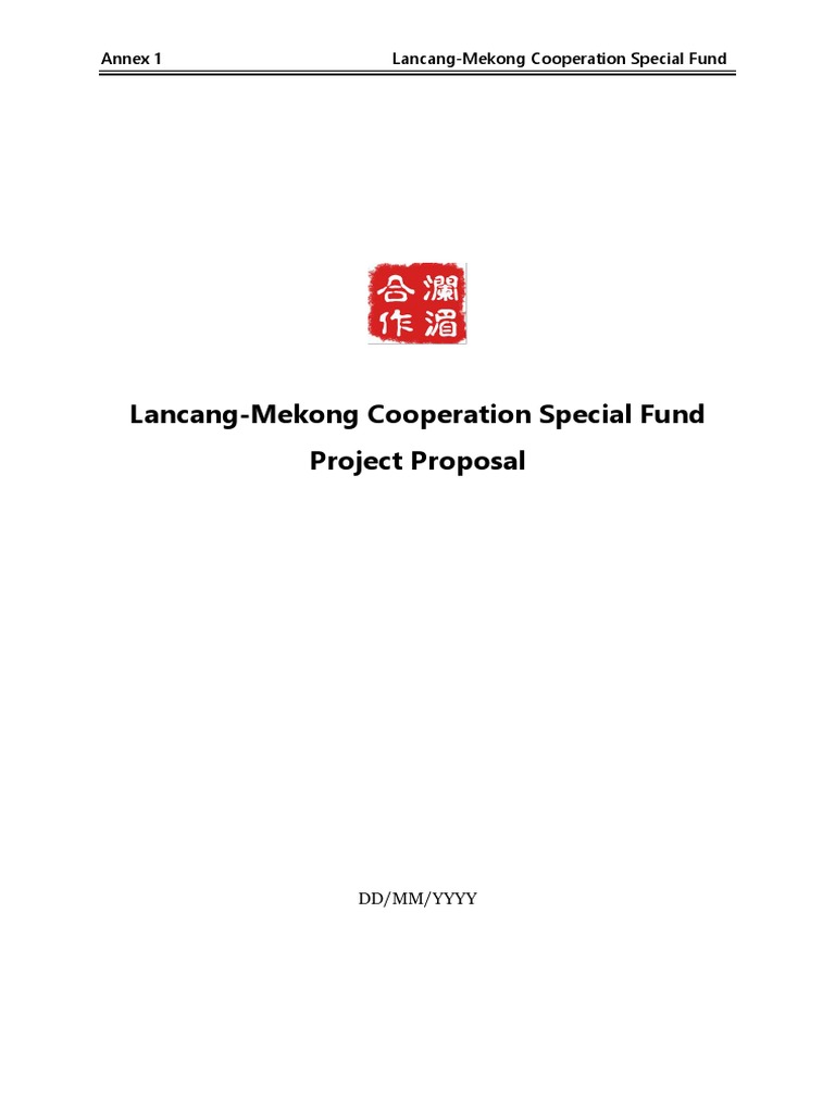 Annex 1-Project Proposal LMC | PDF | Business
