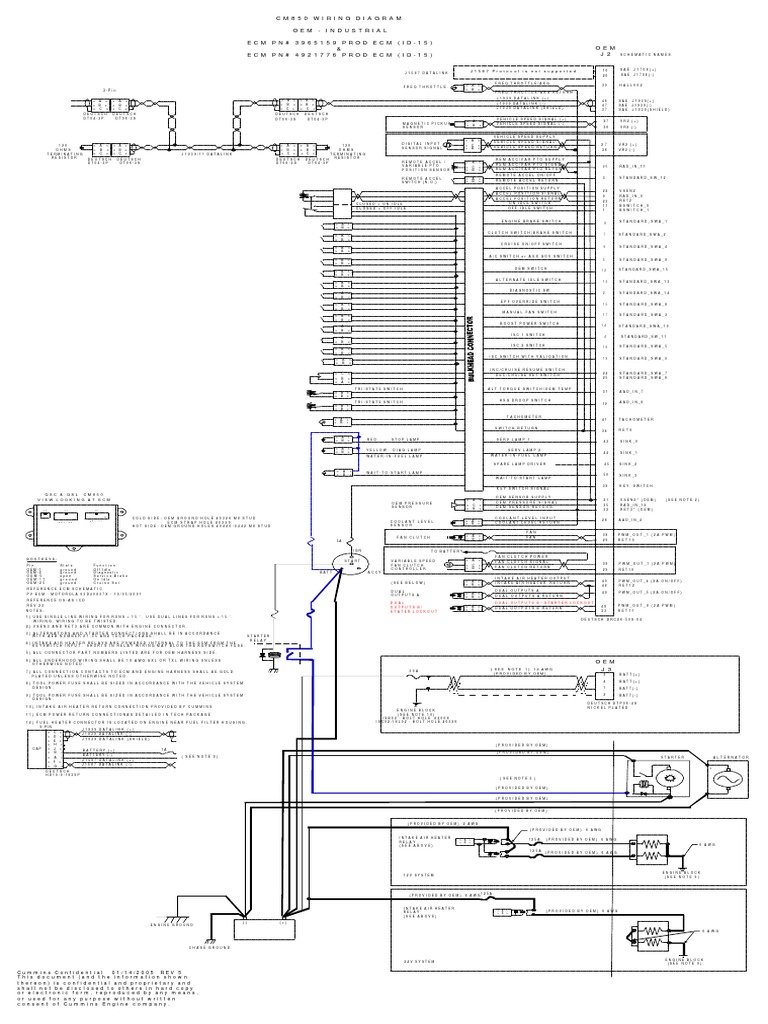 QSB6.7C Wiring Diagram | PDF | Motor Vehicle | Mechanical Engineering