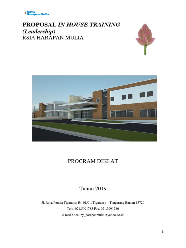 Proposal in House Training Leadership | PDF
