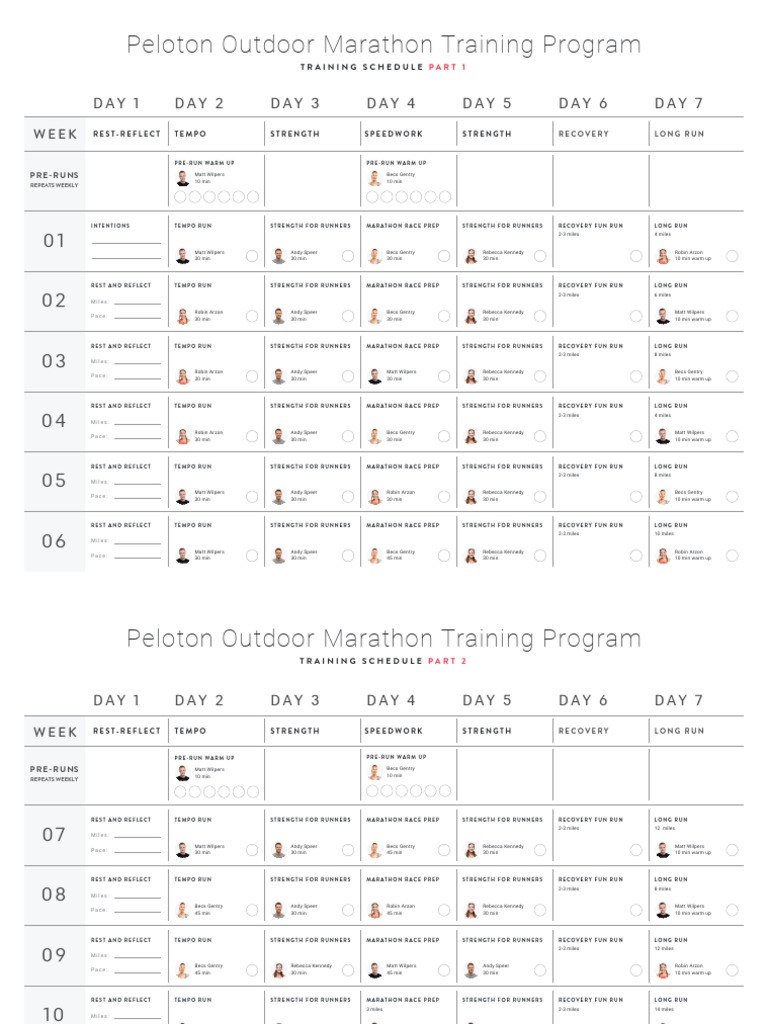 Ryan Hall Half Marathon Plan | PDF | Road Running | Long Distance Running