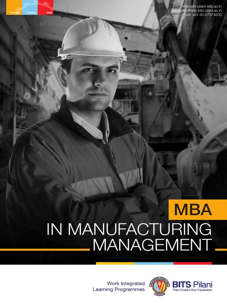 Bits Mba PDF | PDF | Master Of Business Administration | Learning