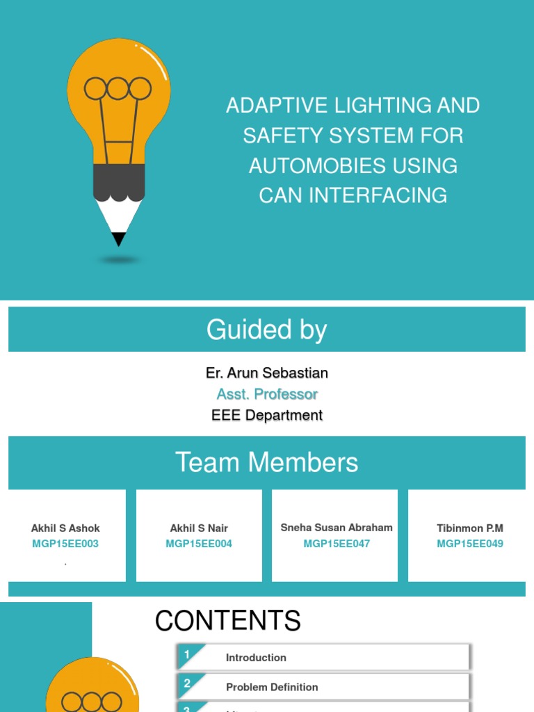 Adaptive Lighting and Safety Systems | PDF | Headlamp | Transport
