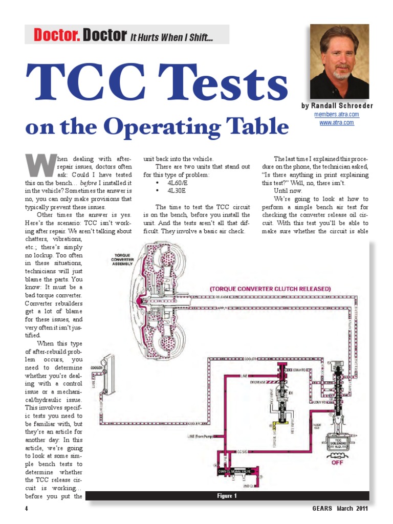 4l30e TCC Test | Download Free PDF | Valve | Transmission (Mechanics)