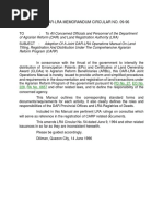 DAR - Request Letter | PDF | Law And Economics | Urban