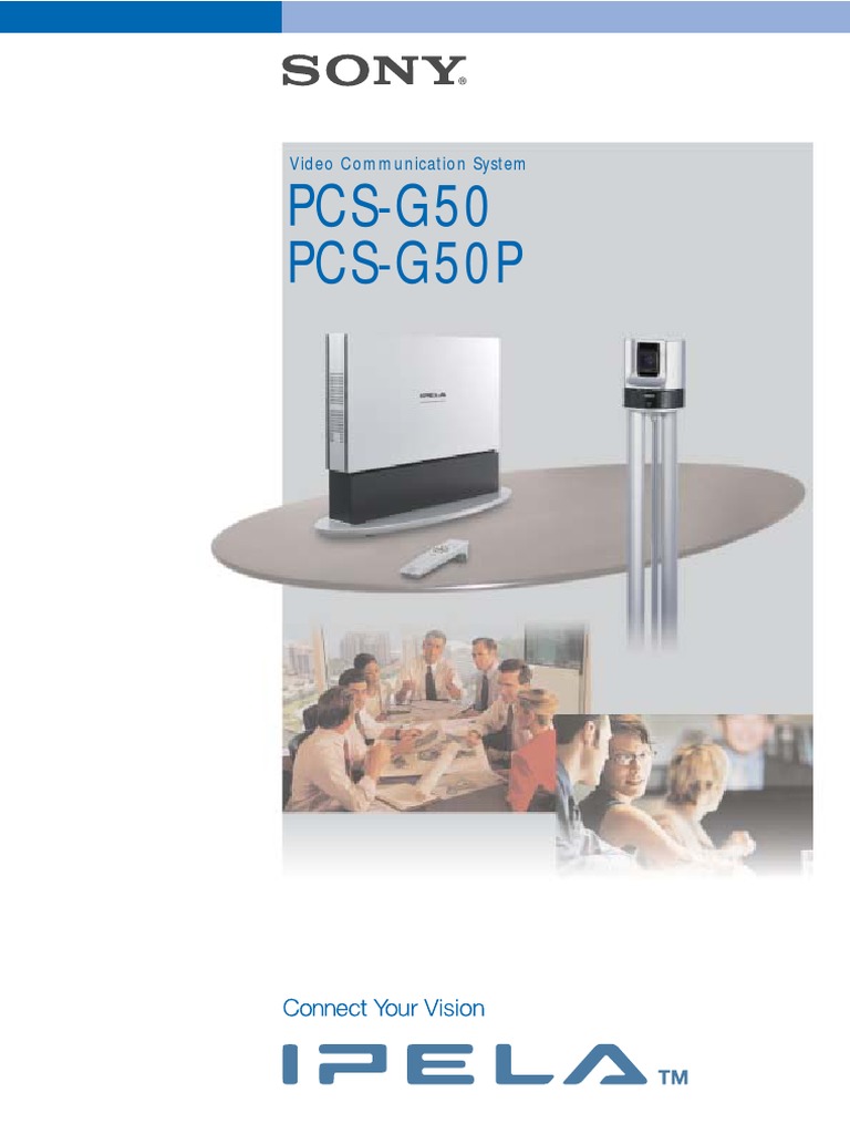 PCS-G50 PCS-G50P: Video Communication System | PDF | Videotelephony | Video
