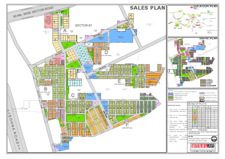Ansal Esencia Master Plan | PDF