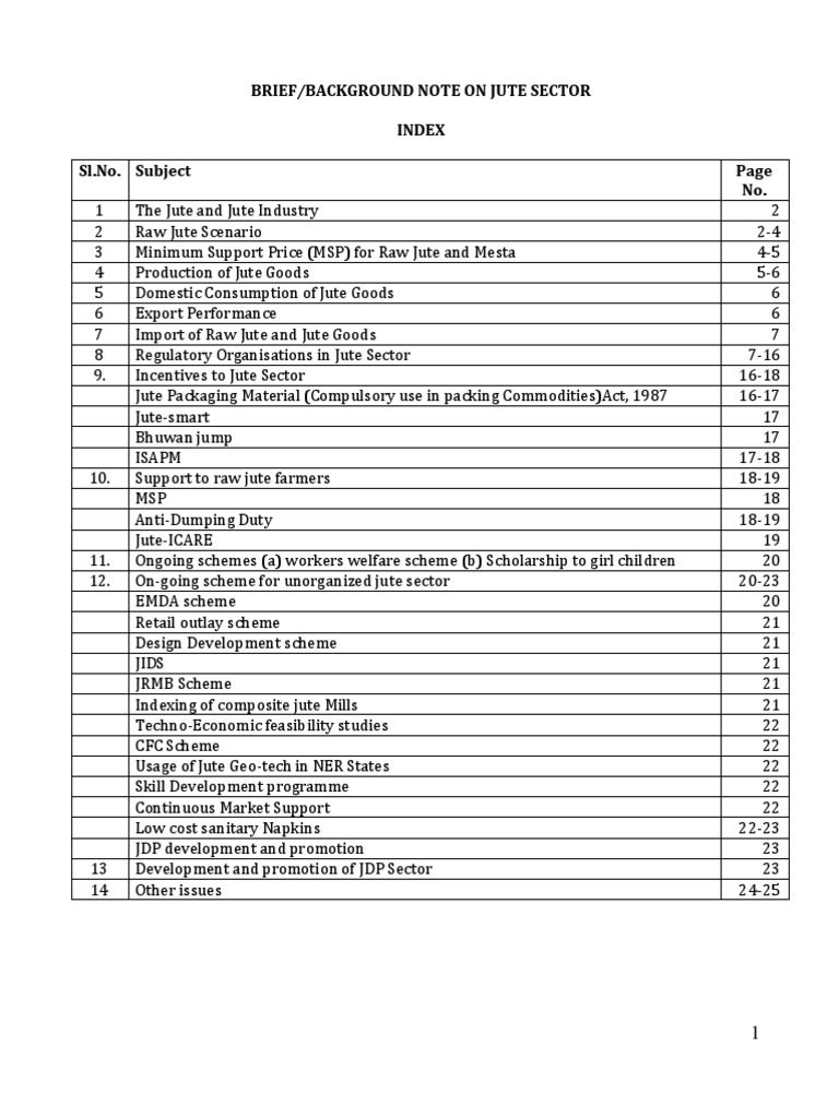 Induction Note For Jute As On 05.04.2018 | PDF | Jute | Business