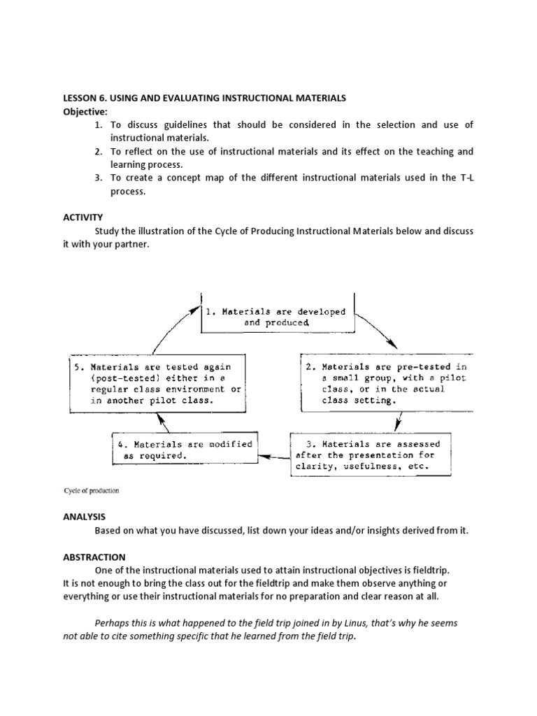 Guiding Effective Instruction with Purposeful Experiences: Principles ...