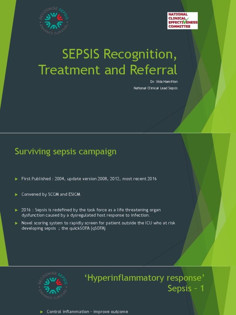 SEPSIS Recognition, Treatment and Referral | PDF | Sepsis | Inflammation
