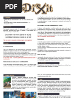 Reglas y Puntuación del Juego Dixit | PDF | Juego de azar | Actividades ...