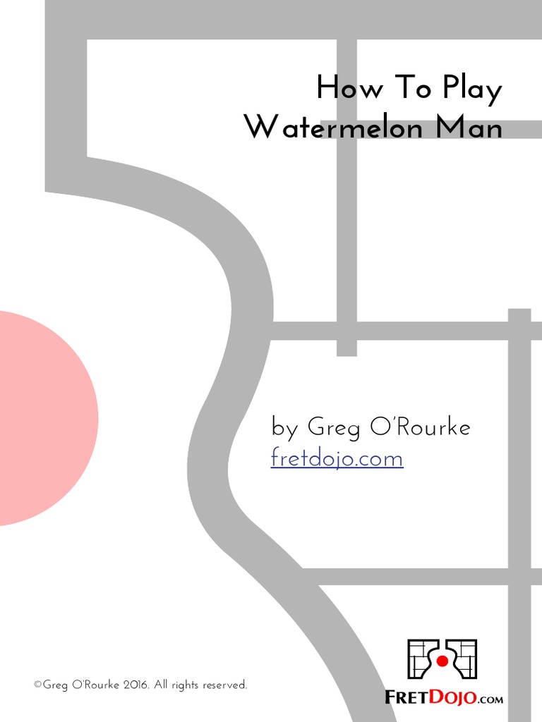 Watermelon Man Lesson (Fretdojo) PDF | PDF | Performing Arts | Jazz