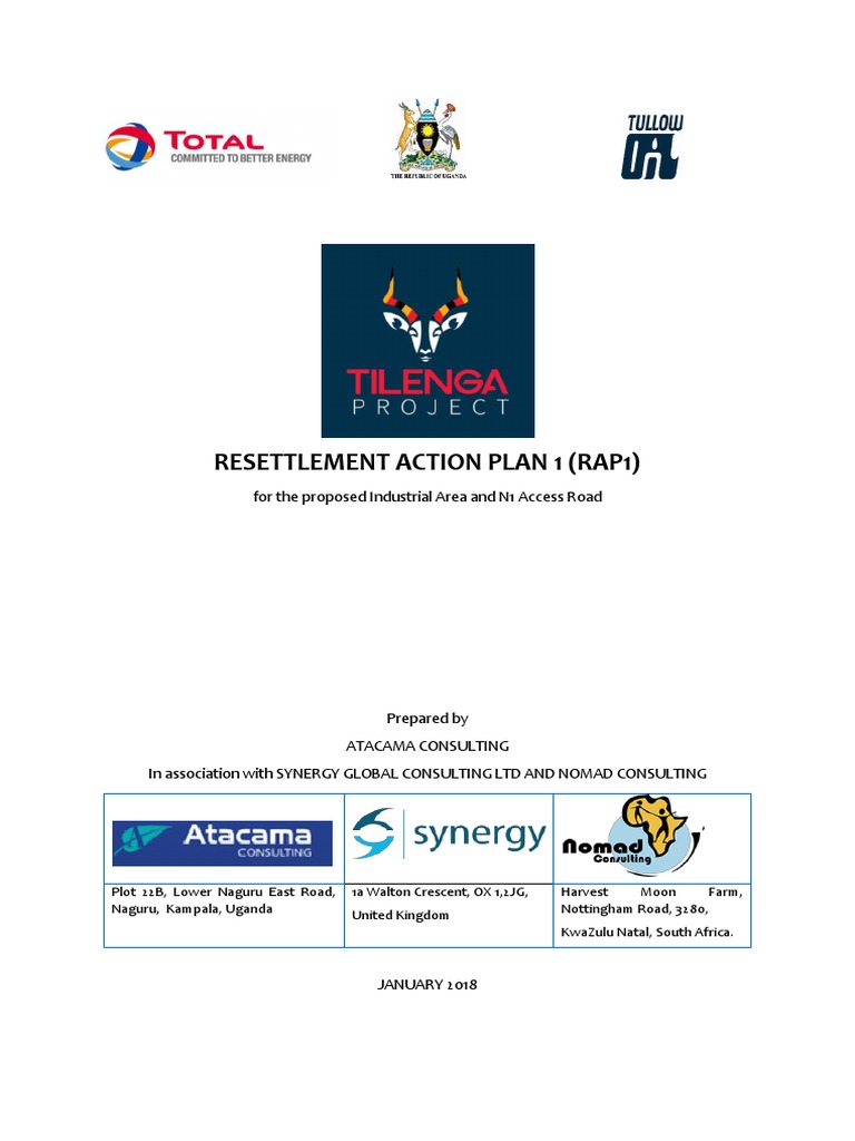 Final Tilenga Project Rap1 Report | PDF | Pipeline Transport ...