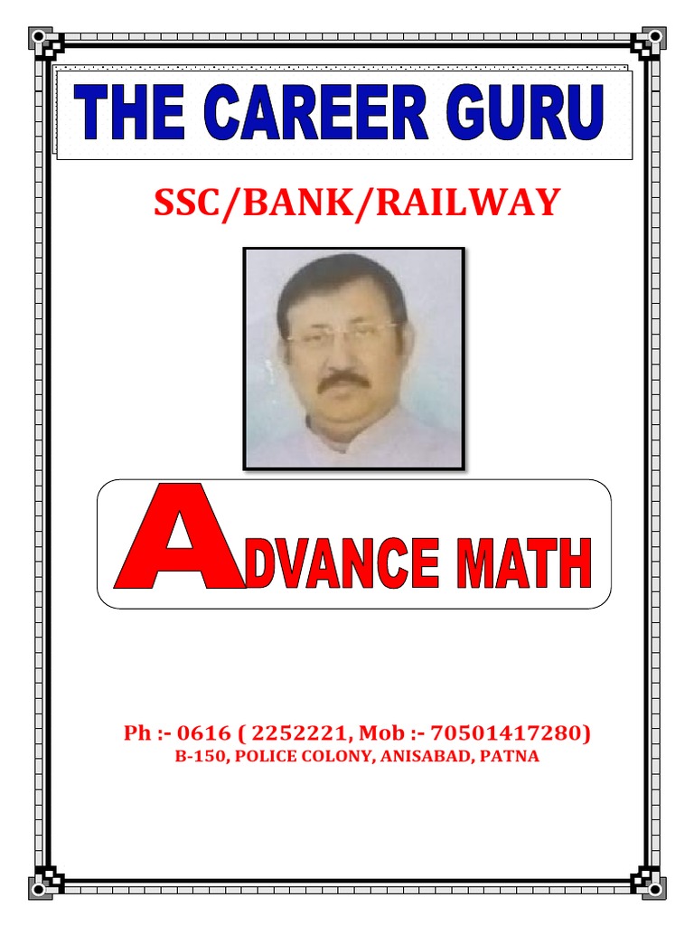 Ssc/Bank/Railway: Ph:-0616 (2252221, Mob: - 70501417280) | PDF
