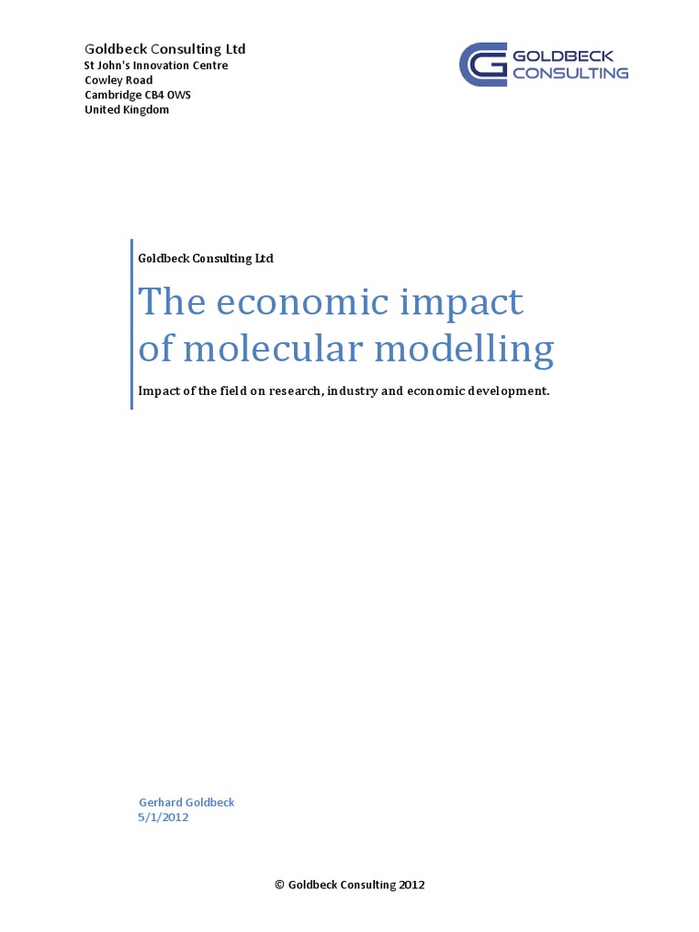 Economic Impact of Modelling | PDF | Computer Simulation | Simulation