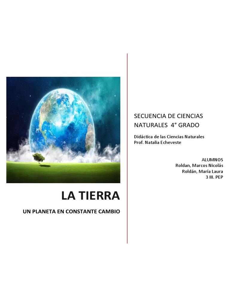 La Tierra: Cambios y Geósfera | PDF | Placas tectónicas | Temblores