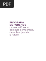 Programa Electoral Vox Eleccions Europees 2024 | PDF | Política Agrícola Común | España