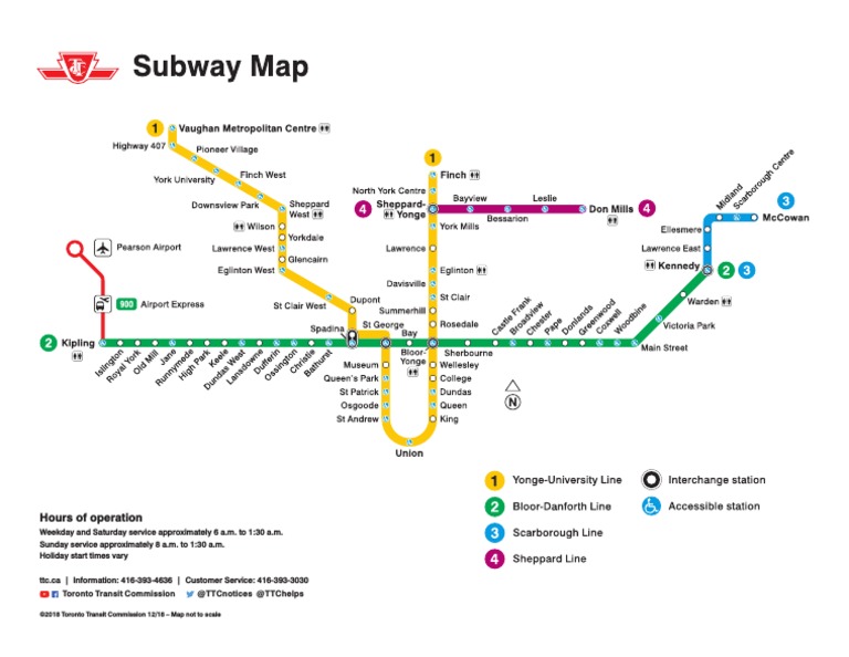 Subway Map PDF | PDF