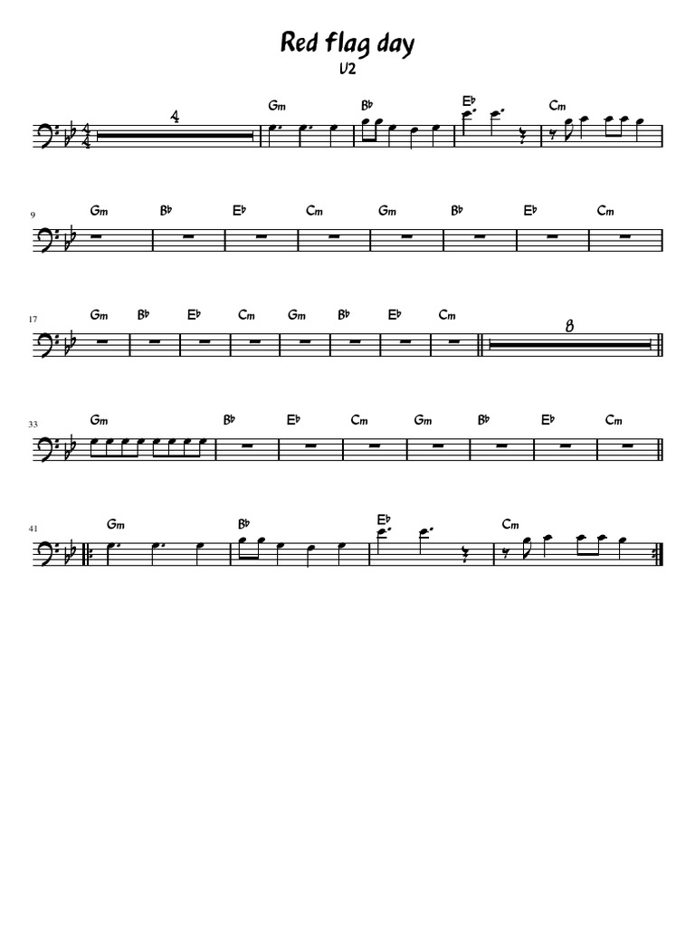 Red Flag Day: G B E C | PDF