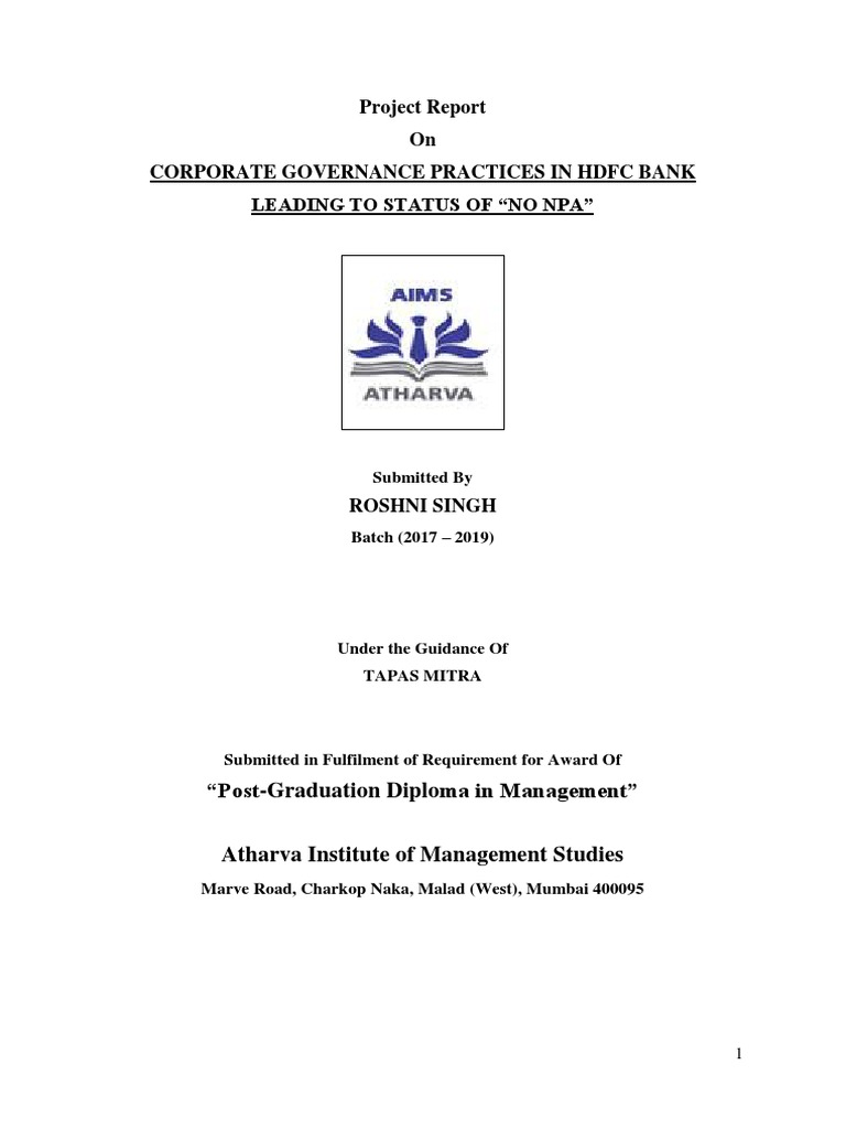 HDFC Black Book - Print PDF | PDF | Credit Rating | Banks