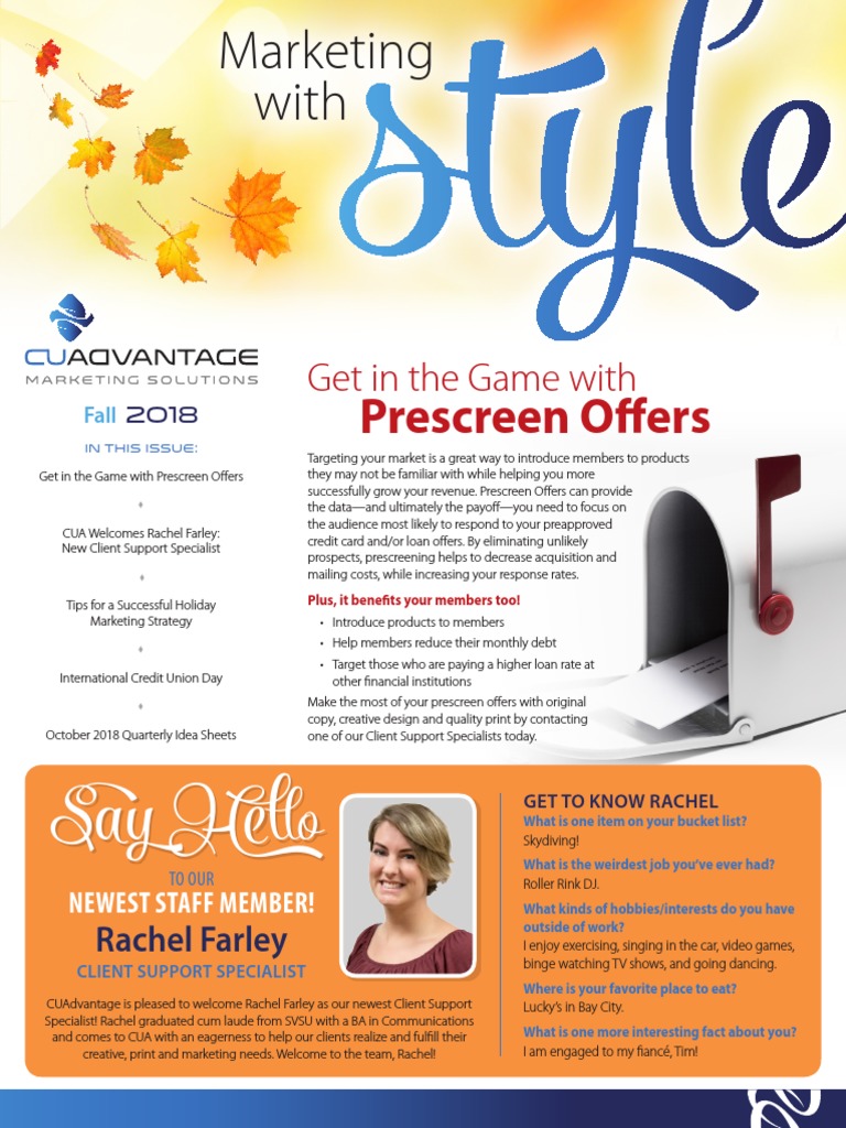 Prescreen Offers: Say Hel | PDF | Direct Marketing | Credit Card