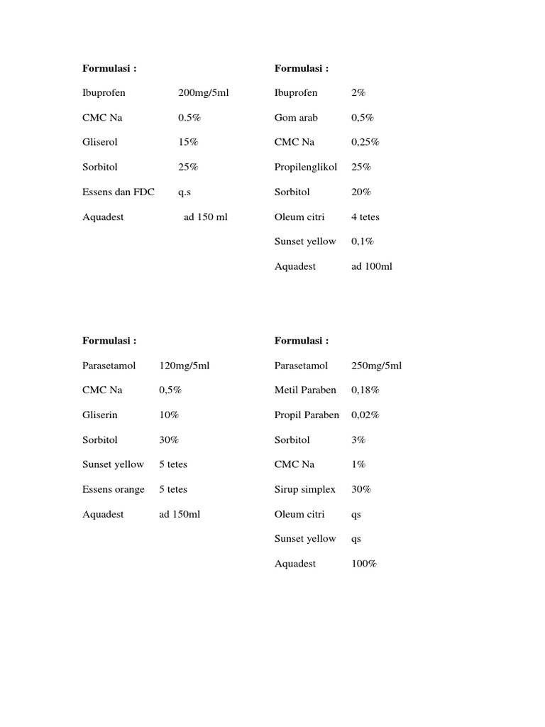 Formulasi Suspensi | PDF