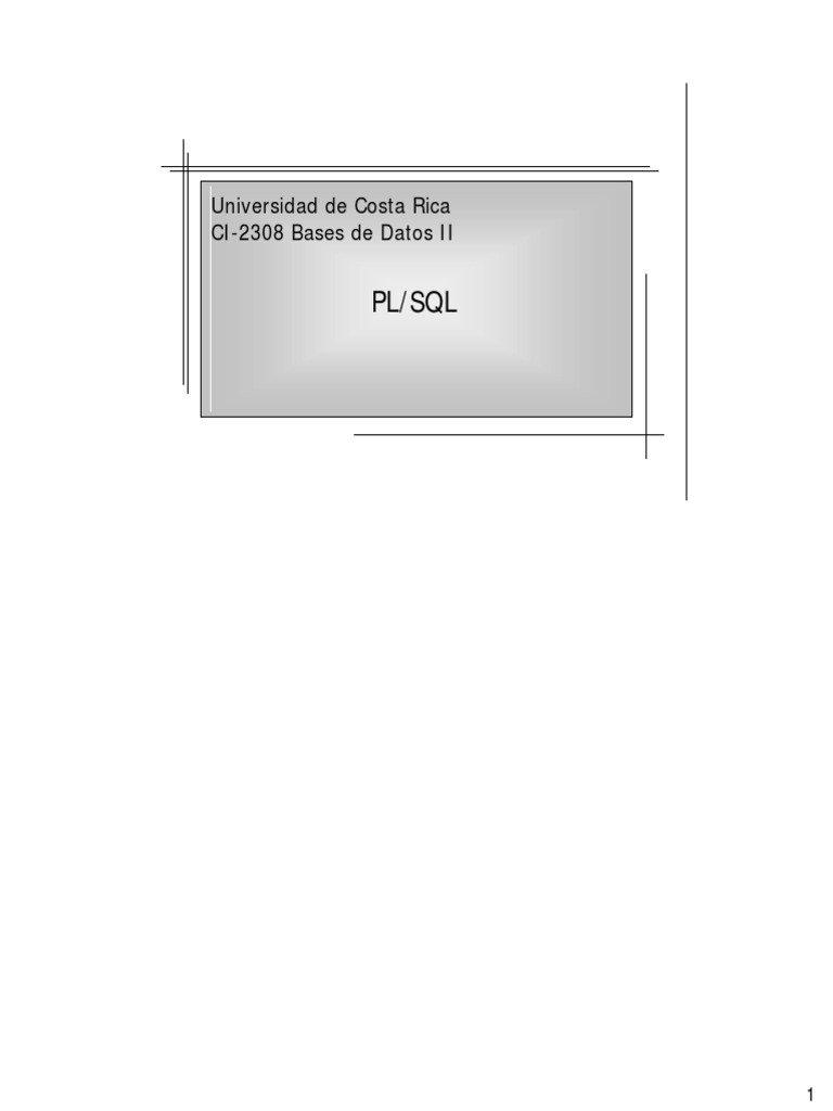Manual PL Sql2 | PDF | Pl / Sql | SQL