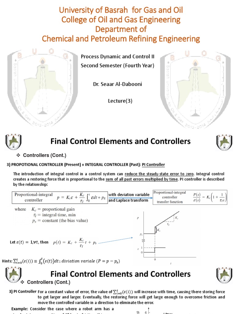 University of Basrah For Gas and Oil College of Oil and Gas Engineering ...