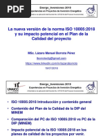 Iso 10005 2018 | PDF | Calidad (comercial) | Organización internacional para la estandarización