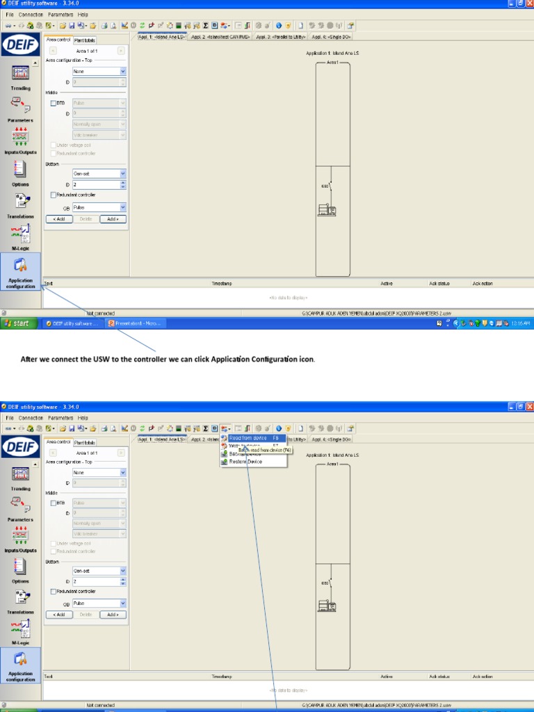 Deif Controller Programming AGC4 | PDF