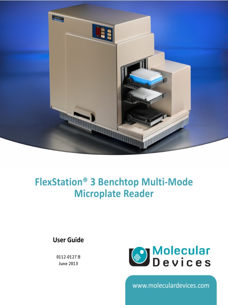 FlexStation User Guide RevB | PDF | Optics | Electromagnetic Radiation