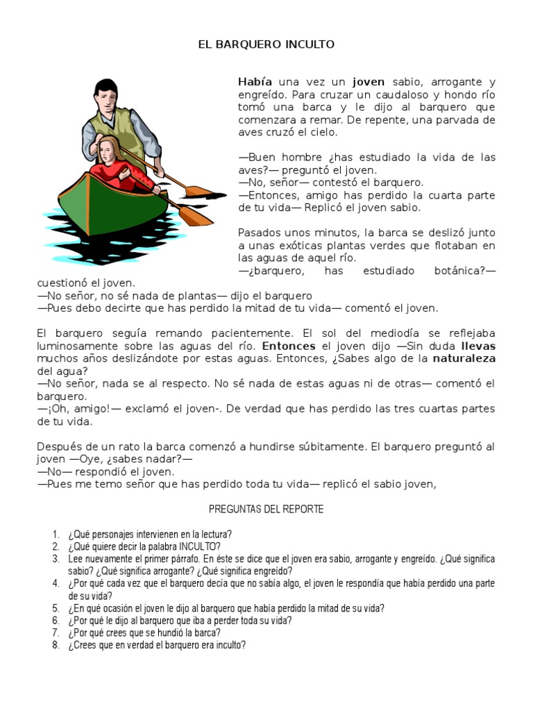 45 El Barquero Inculto | PDF