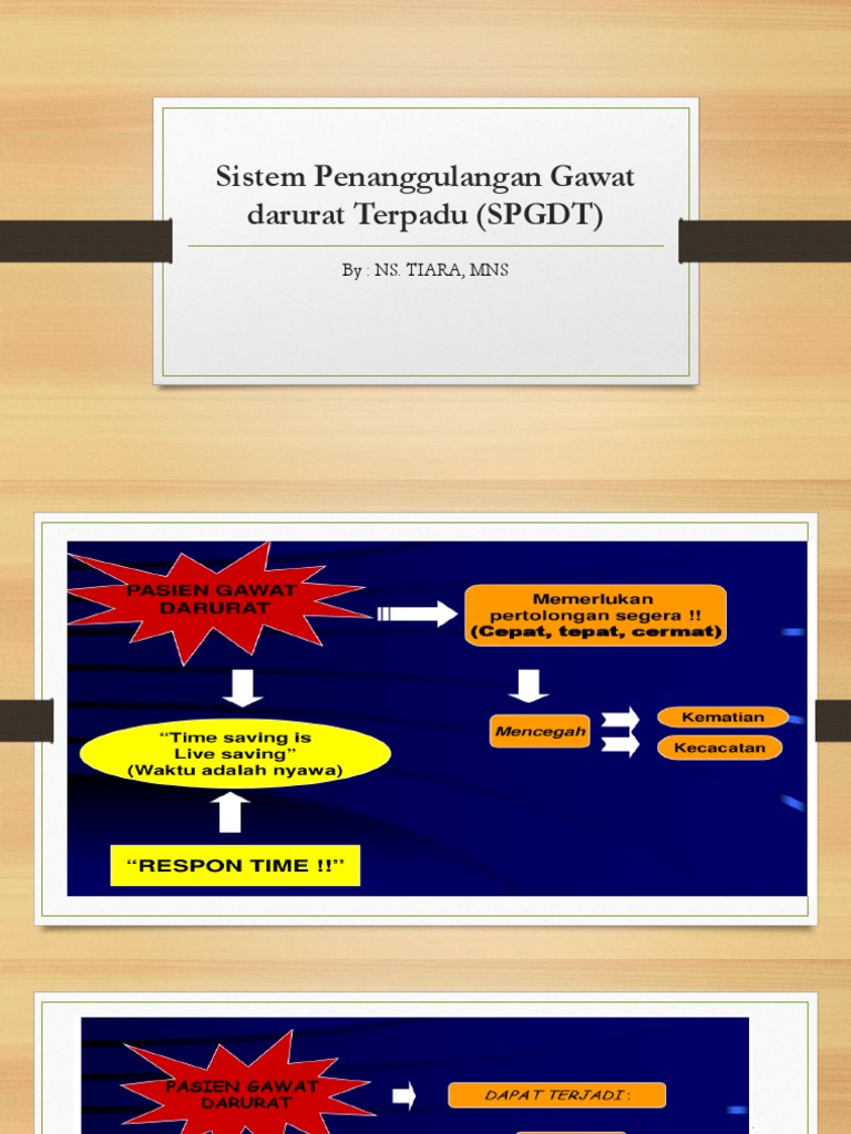 Sistem Penanggulangan Gawat Darurat Terpadu (SPGDT) 3 | PDF