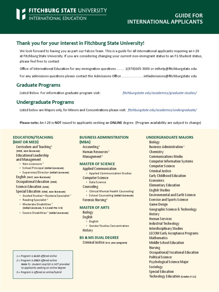 International Student Application Guide | PDF | Graduate School ...