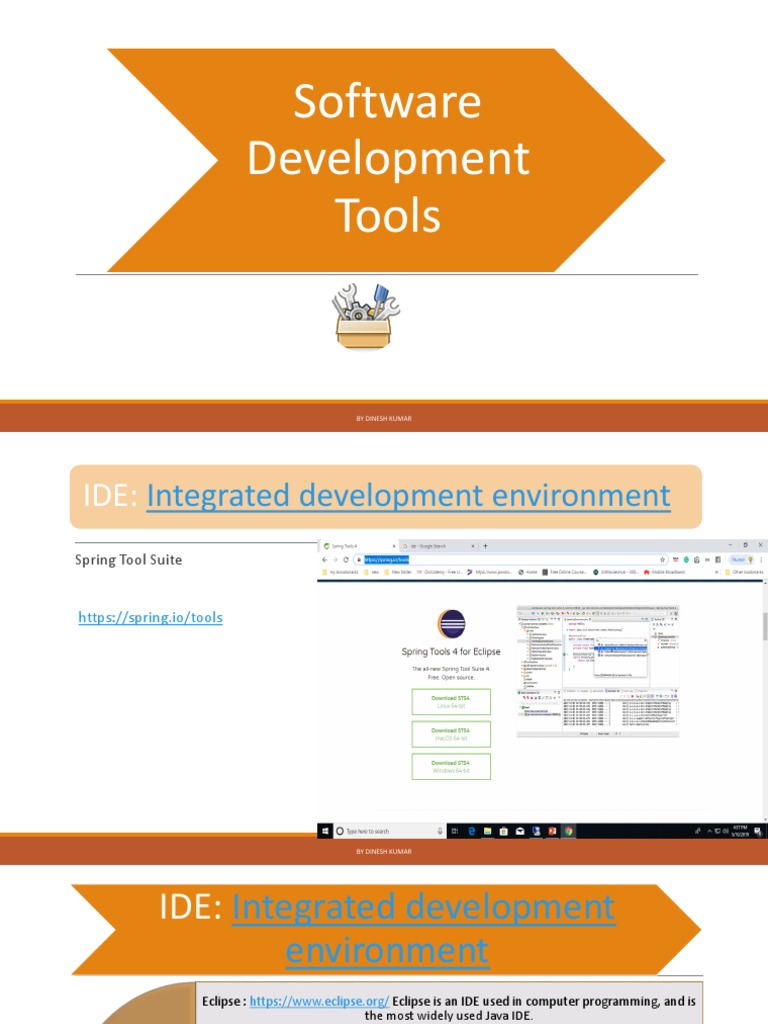 Software Development Tools | PDF | Integrated Development Environment | Eclipse (Software)