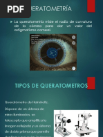 Queratometria Pasos | PDF