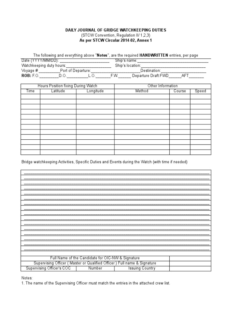 Marina Form For Cadet | PDF | Water Transport | Shipping