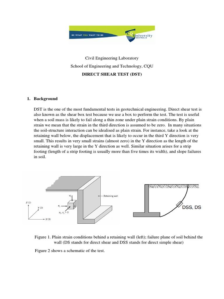 Civil Engineering Laboratory DST | PDF | Density | Geotechnical Engineering