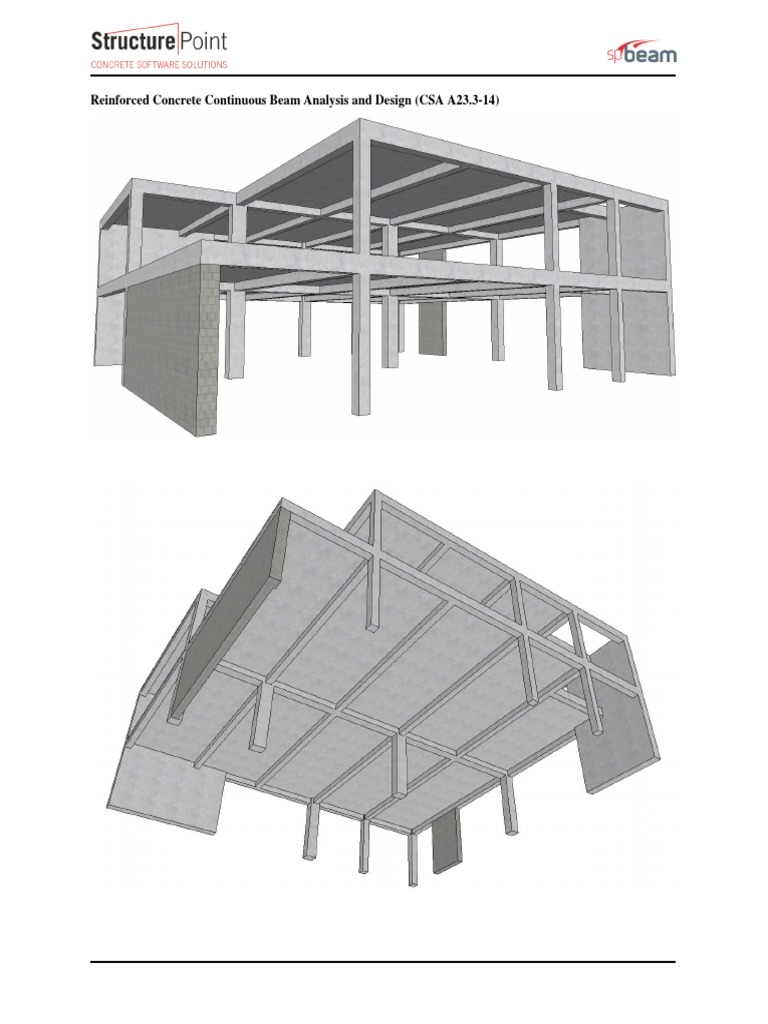Reinforced Concrete Continuous Beam Analysis and Design (CSA A23.3-14 ...