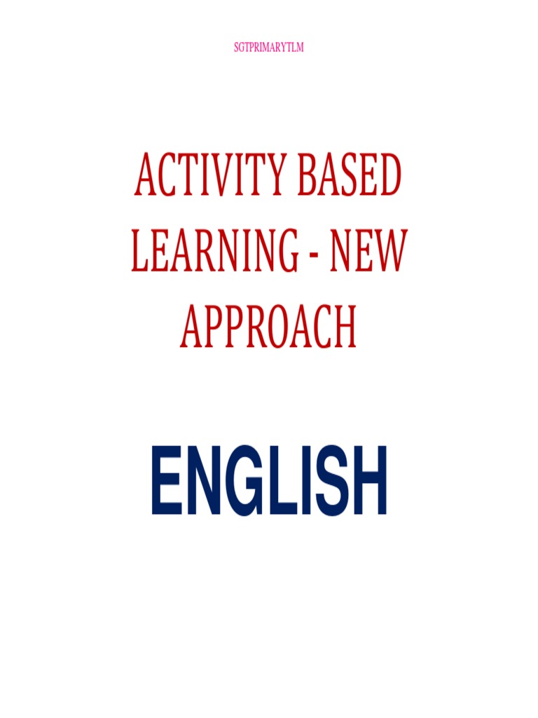 ABL New Approach English Compatibility Mode 1 | PDF | Language Arts ...