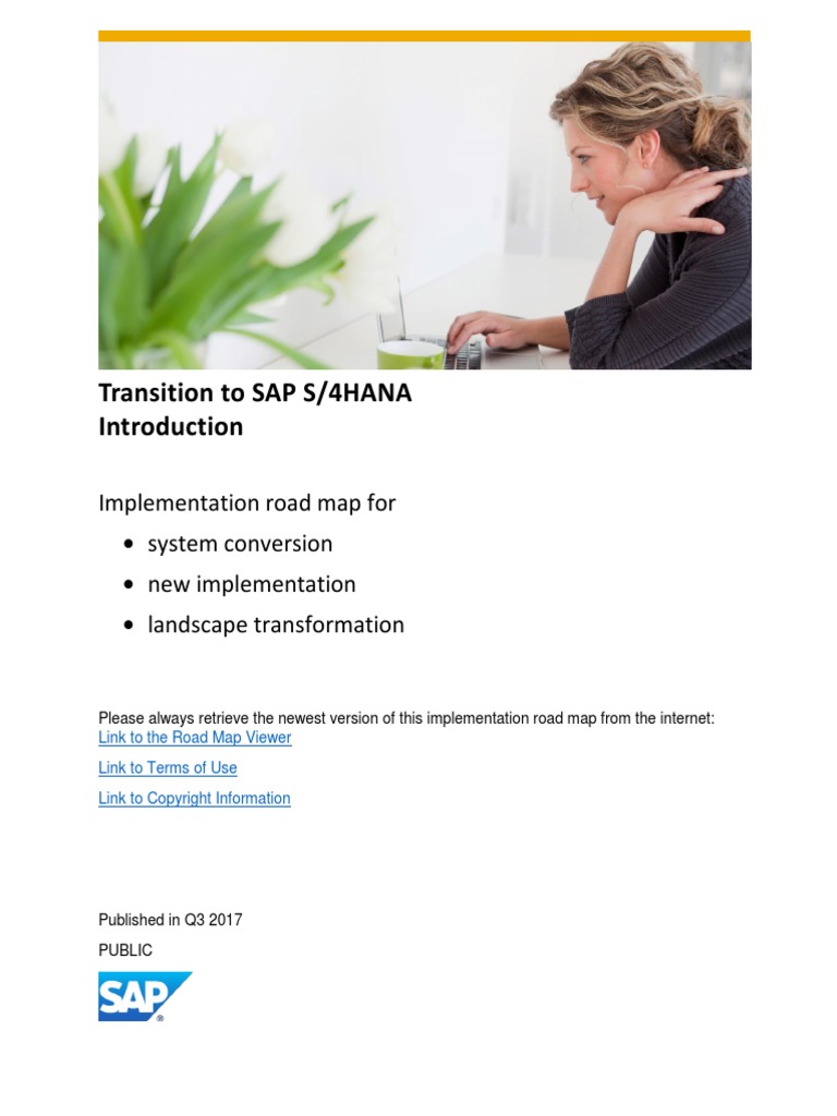 Transition To SAP S/4HANA | PDF | Sap Se | Cloud Computing